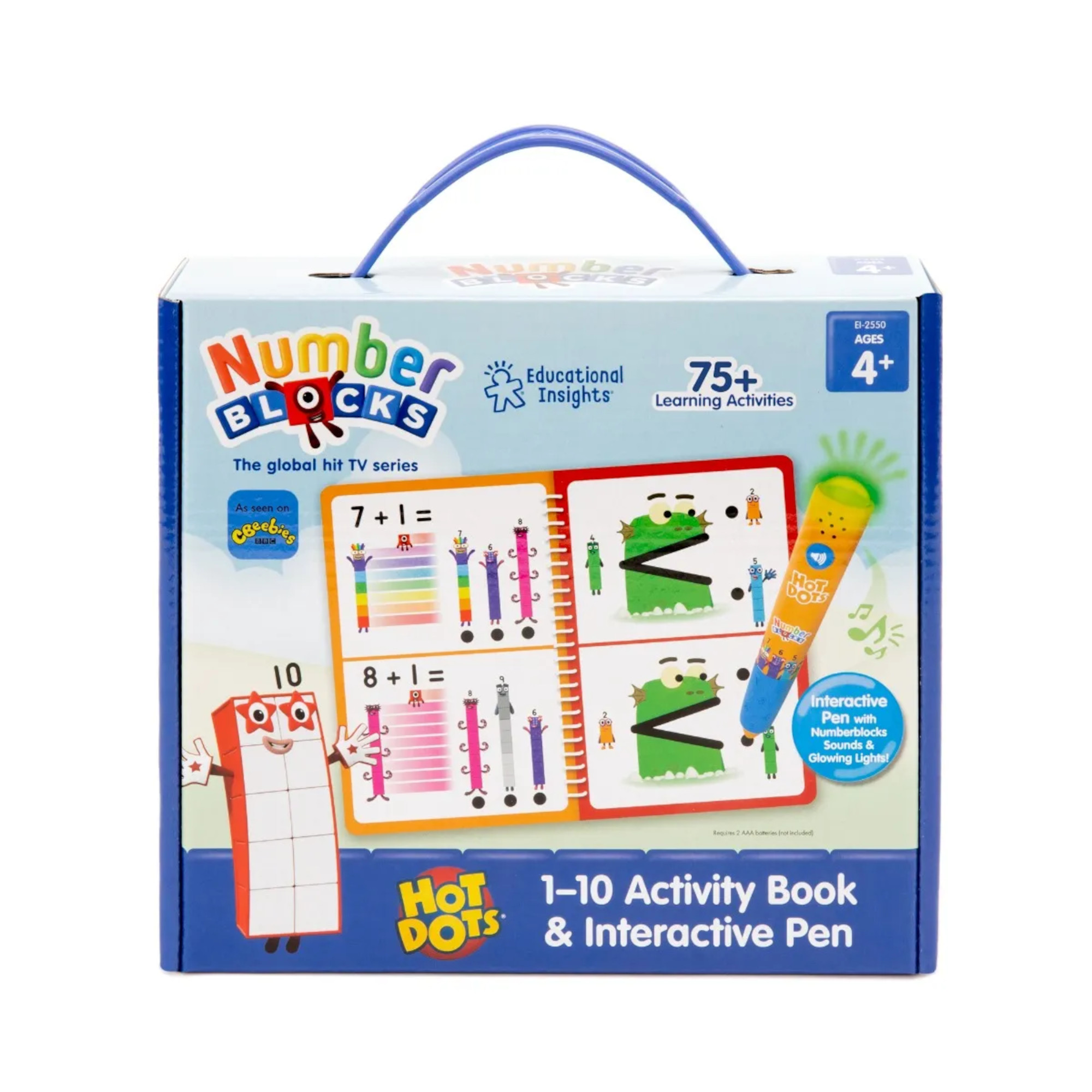 Kockice Brojalice 1-10 Activity Book & Pen